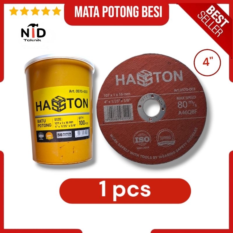 Jual Mata Potong Besi 4inch / Super tajam / Super fast cutting ...