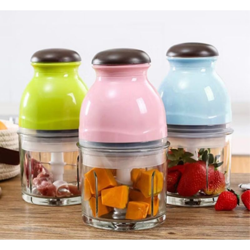 Jual Blender capsul Serbaguna Chopper Plastik Penggiling Daging /Blender Portable Mini Capsul ...