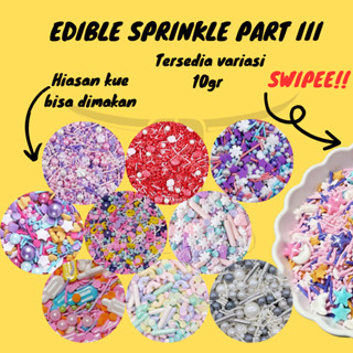 Jual Sprinkles trimit springkel 10gr sprinkles mix cake dekorasi bisa ...
