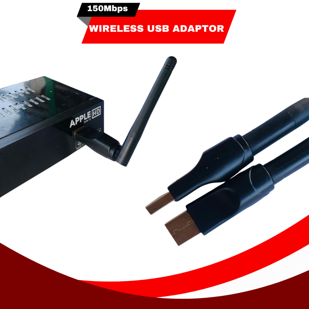Jual Usb WiFi Set Top Box usb Dongle Antena STB MT7601 Adapter Wireless Receiver 150Mbps ...