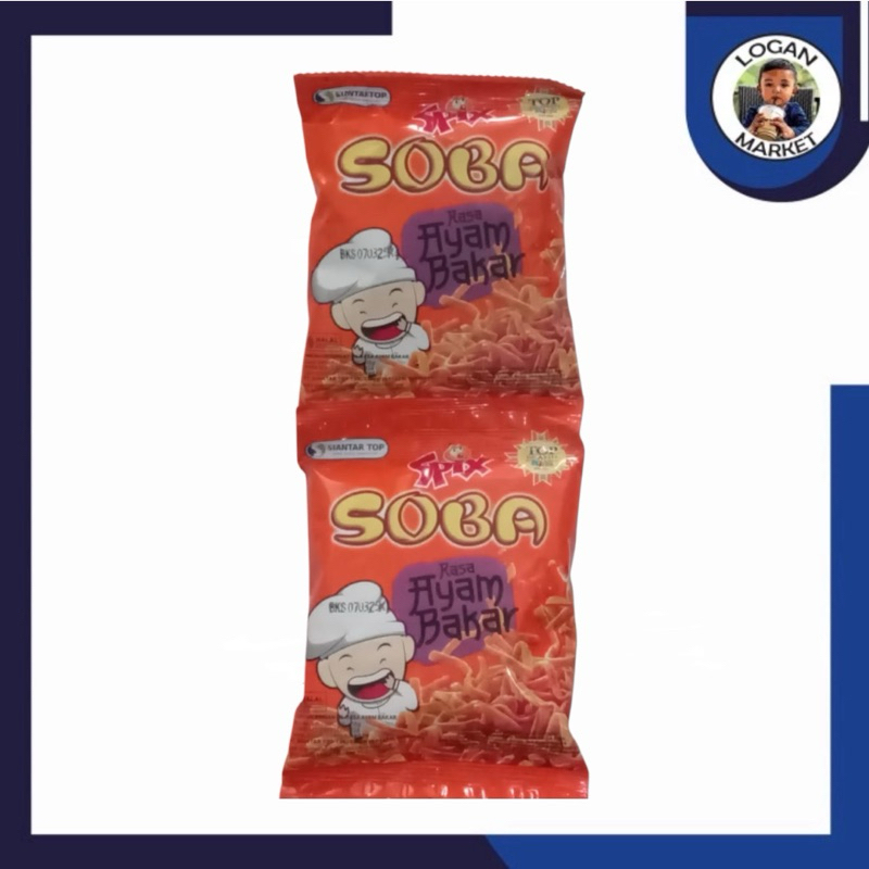Jual [EXP 11 April 26] Spix Soba Mie Snack Ayam Bakar Renceng Isi 10 ...