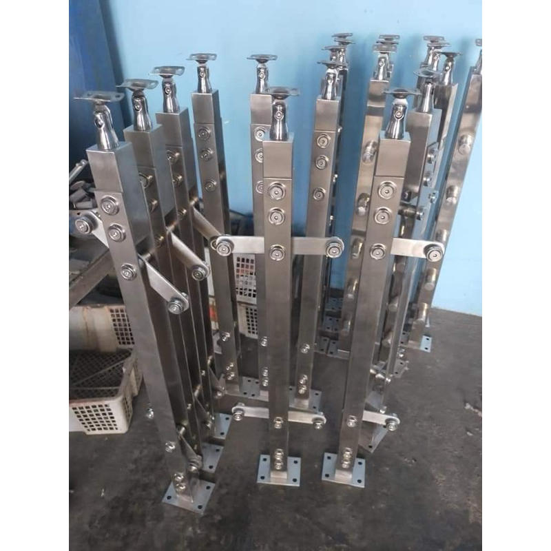 Jual TIANG TANGGA STAINLESS KACA / RAILING KACA | Shopee Indonesia