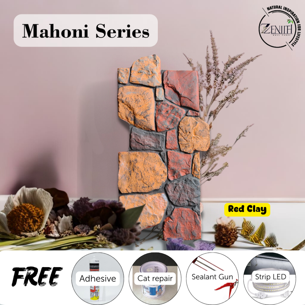 Jual ZENITH - PU Wall Panel Dinding Polyurethane - Mahoni Series ...