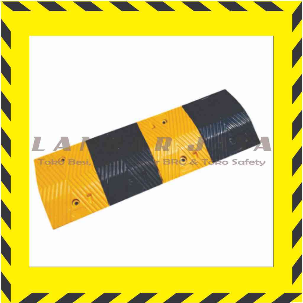 Jual Polisi Tidur Karet / Speed Bump Rubber / End Cap / Polisi Tidur 1 ...