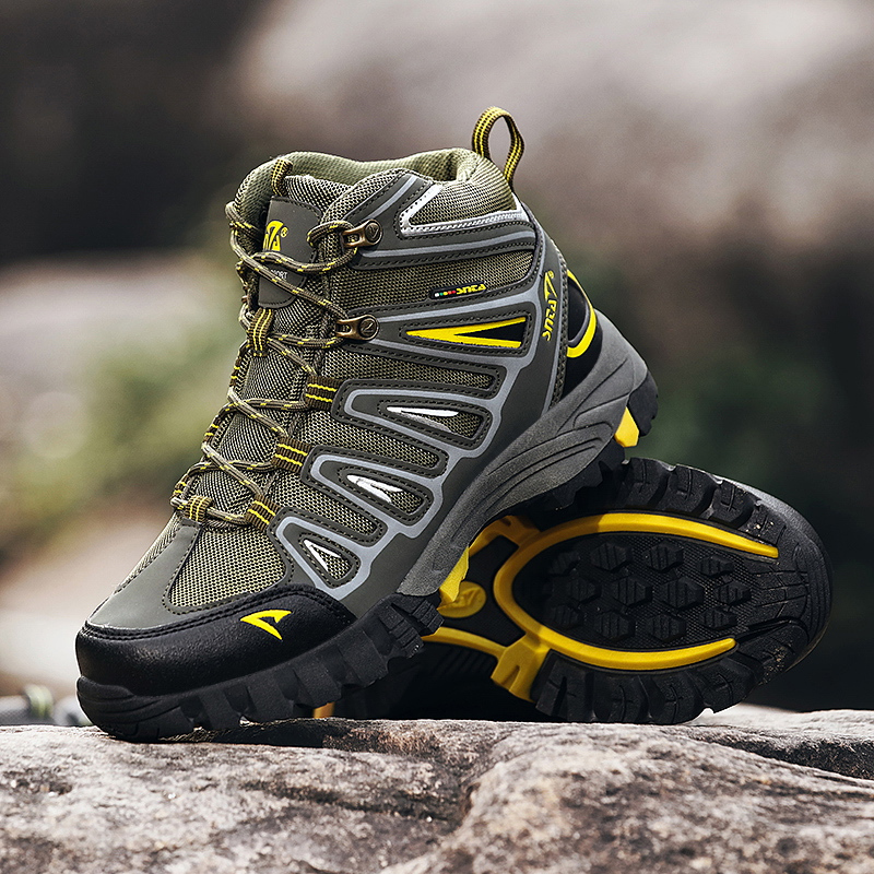 Jual Sepatu Gunung Outdoor SNTA 500B New Mid Gren Yellow Semi ...