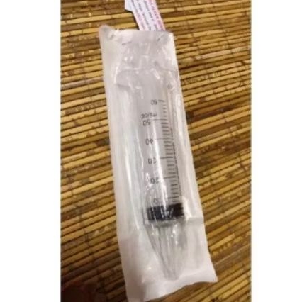 Jual Suntikan 50cc Syringe 50ml tinta parfum catheter tip spuit bkn ...