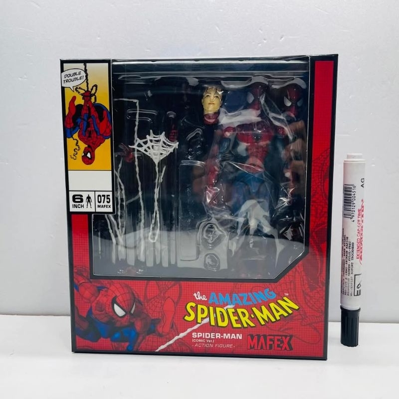 Jual action figureMafex 075 comic The Amazing spidermanrecast ...