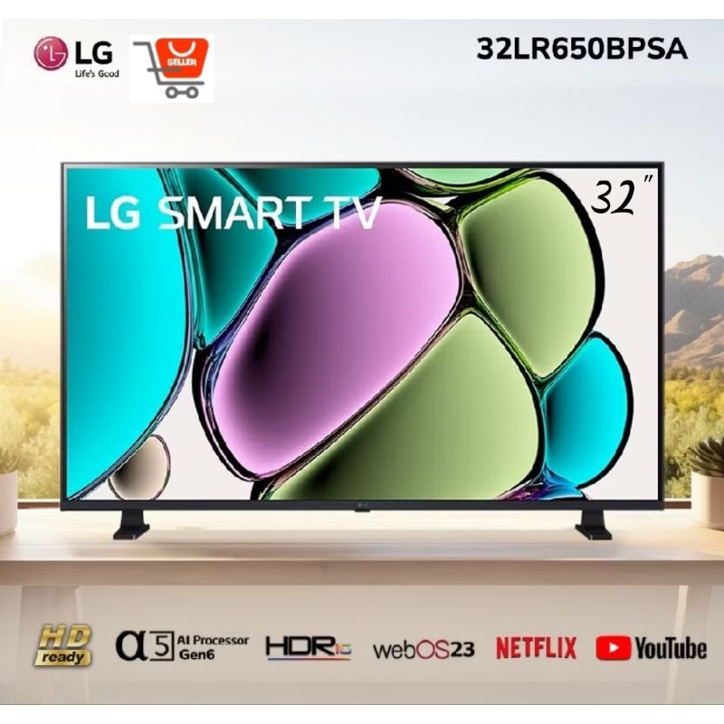 Jual LG SMART TV NEW 32LR650 FRAMELES | Shopee Indonesia