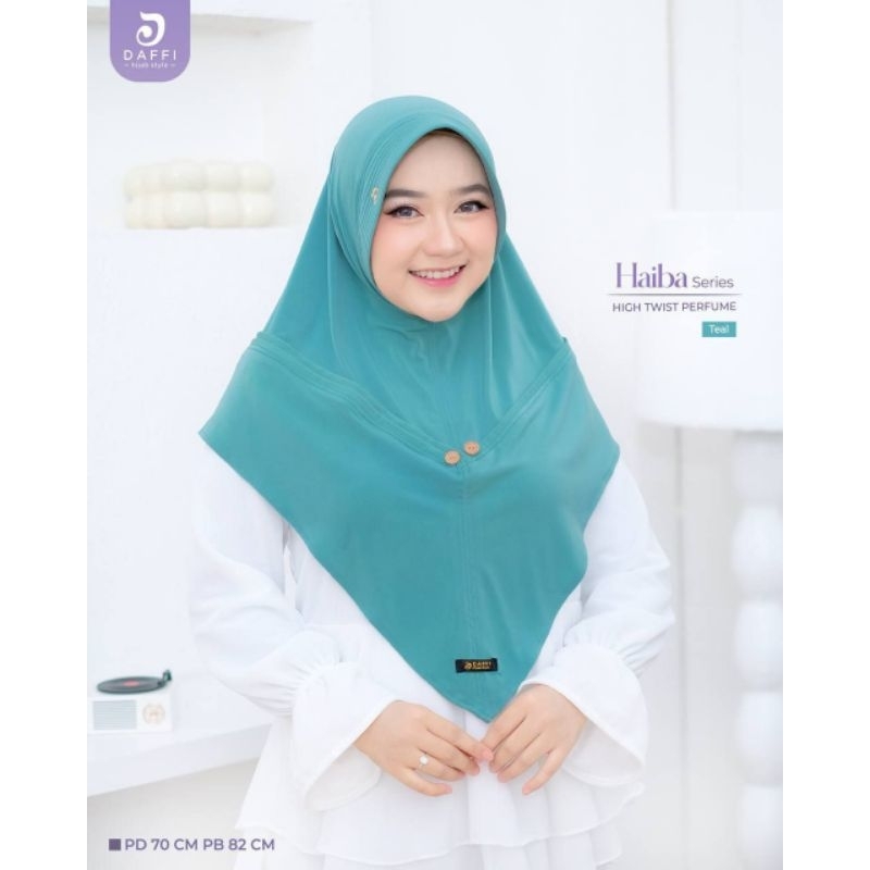 Jual HAIBA Daffi Hijab Instan Jersey Premium Kekinian 2025 | Shopee Indonesia
