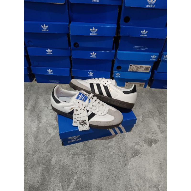 Jual Adidas Handball Samba Og White Original | Shopee Indonesia