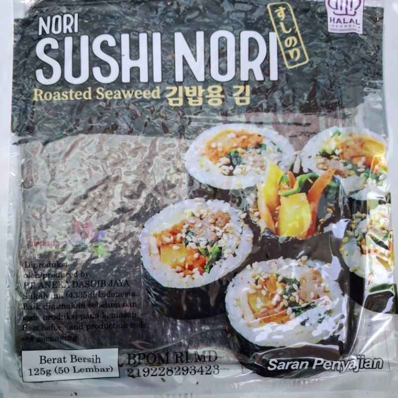 Jual [FLASH SALE] Rumput Laut Sushi Nori isi 50 lembar tokinori sakao ...