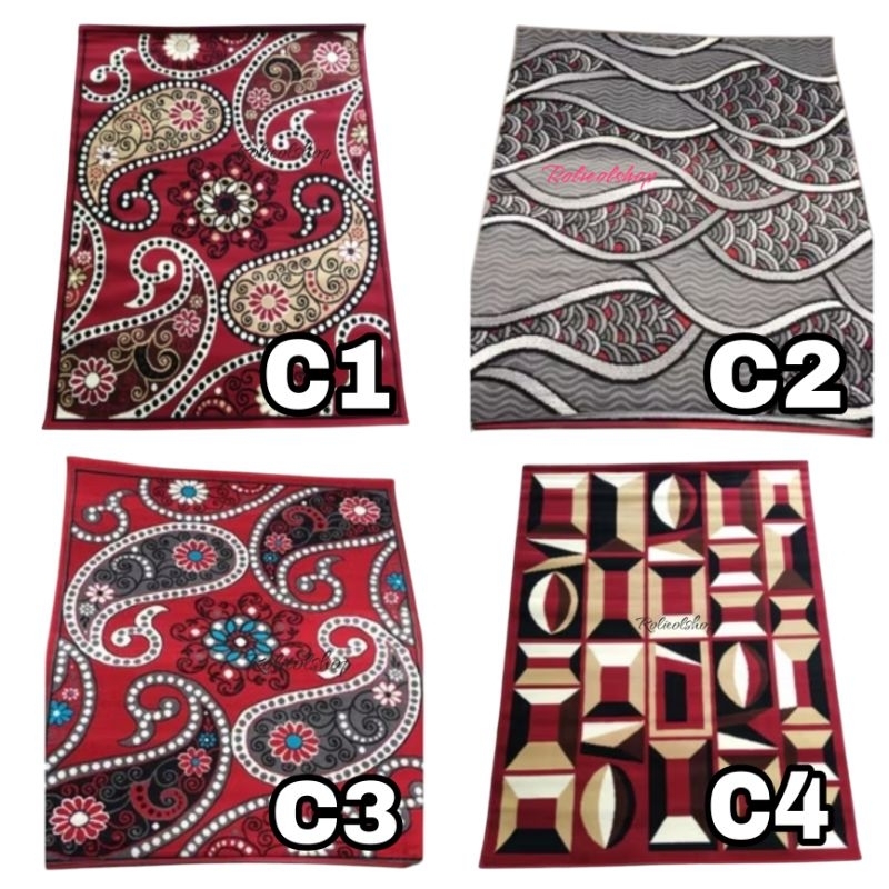 Jual KARPET MERK MODERNO UKURAN 190X260CM (2x3) | Shopee Indonesia