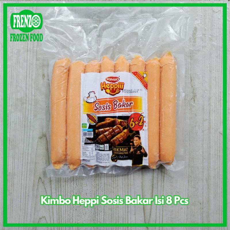 Jual Kimbo Heppi Sosis Bakar Isi 8 Pcs | Shopee Indonesia