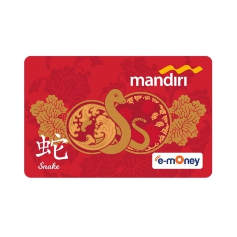 Jual E-MONEY CARD MANDIRI ORIGINAL SHIO ULAR | Shopee Indonesia