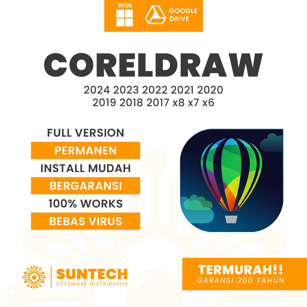 Jual CorelDRAW Graphics Suite 2024 2023 2022 2021 2020 2019 2018 2017 ...