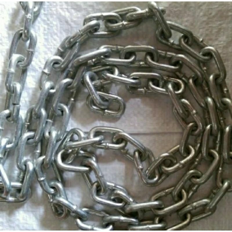 Jual RANTAI BESI 6,5mm / RANTAI GEMBOK / RANTAI KAPAL 1meter | Shopee ...