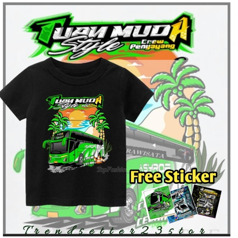 Jual Baju Anak Bus Tuan Muda Jb5 Kaos Vektor Bus Telolet Anak Laki - Laki 1-12 Tahun | Shopee ...
