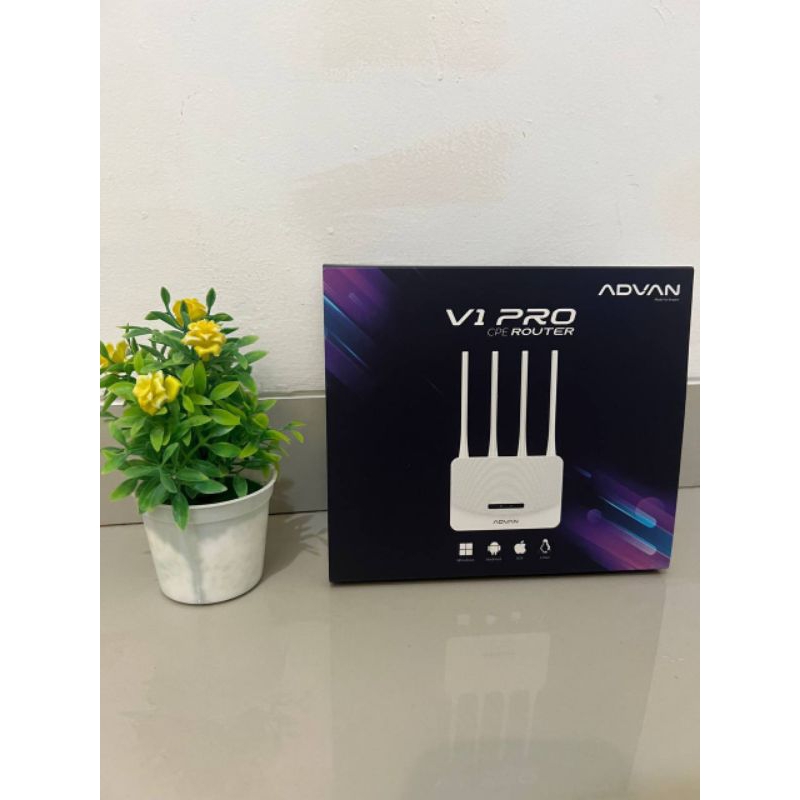 Jual ADVAN CPE V1 PRO MODEM + WIFI + ROUTER 4G LTE UNLOCK OPERATOR ...