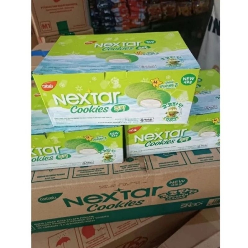 Jual Nabati Nextar Cookies Cocopan Flavour Sekotak isi 10 Pcs | Shopee ...