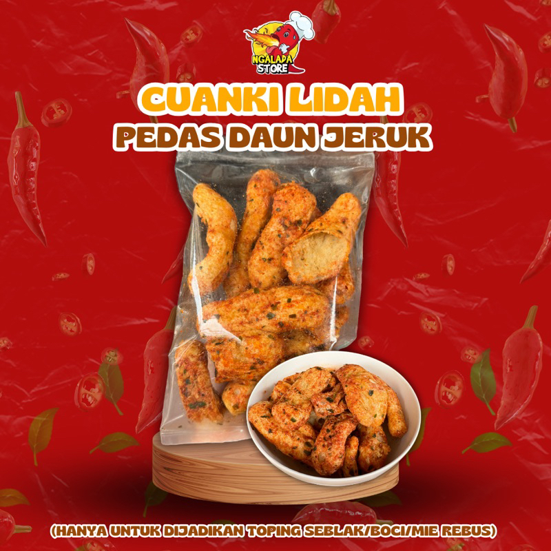 Jual CUANKI LIDAH PEDAS DAUN JERUK | CUANKI LIDAH BANDUNG | CUANKI ...