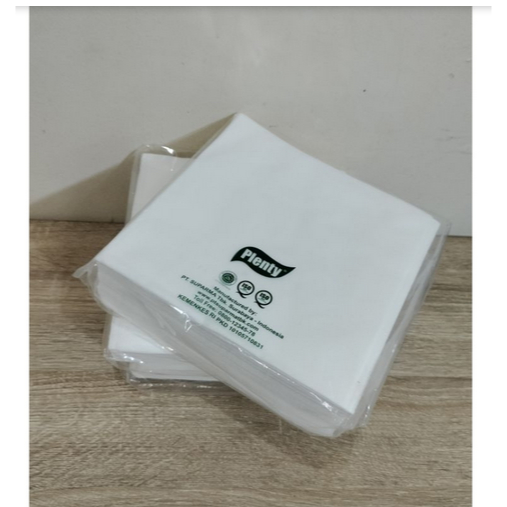 Jual Plenty Dinner Napkin Putih || Per dus 48 Pack | Shopee Indonesia