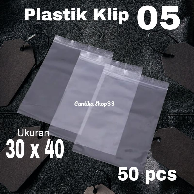 Jual PLASTIK KLIP ZIPLOCK 30 X 40 tebal 05 isi 50 pcs PACKING BAJU KAOS DISTRO GAMIS | Shopee ...