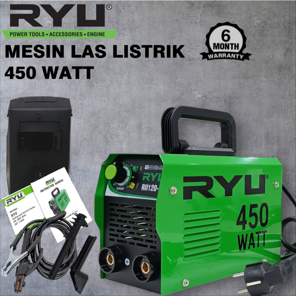 Jual Mesin Las 450 watt Inverter Trafo Las RII 120-2 IGBT Travo Mesin Las Listrik Welding ...