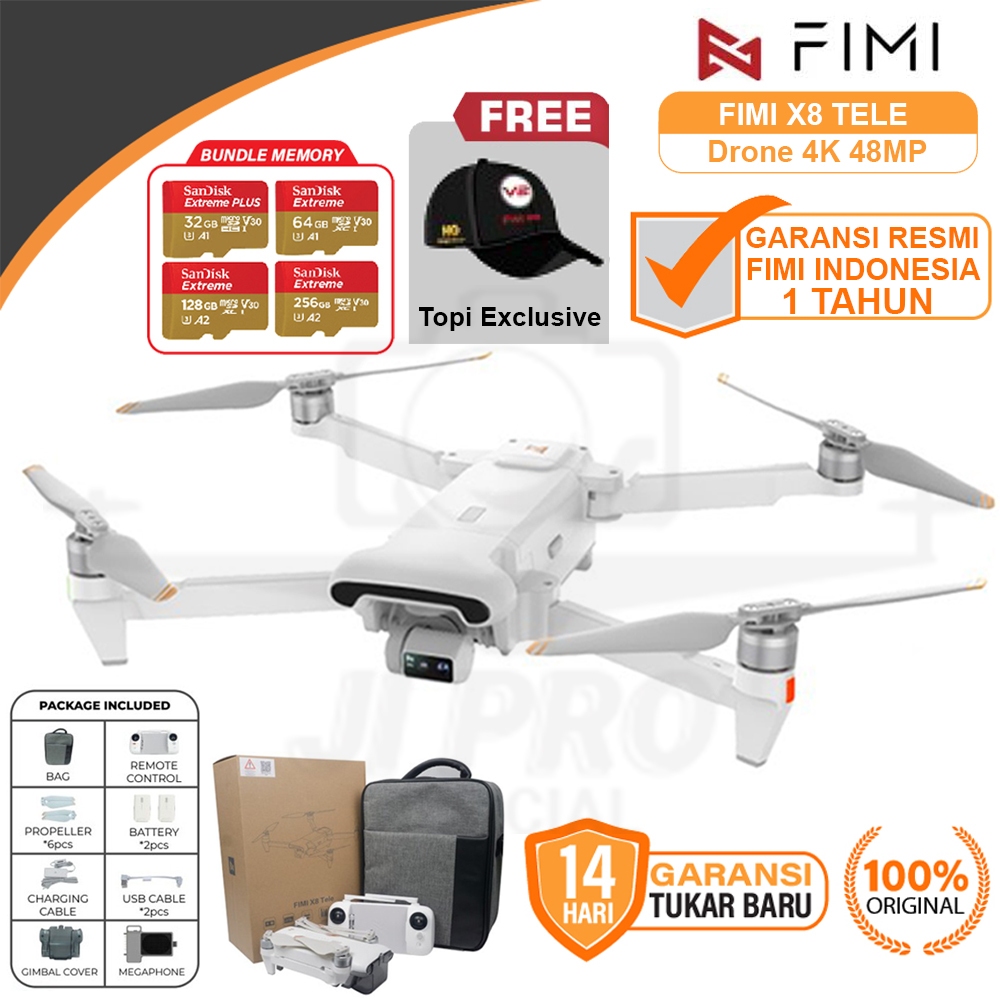 Jual FIMI X8 TELE / TELE MAX Drone 4K 48MP Camera 3-Axis Gimbal 10km with Megaphone - Drone Fimi ...
