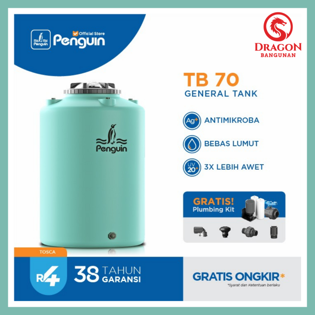 Jual Tangki Air Penguin TB 70 Tosca / Toren Air Penguin 650 Liter ...