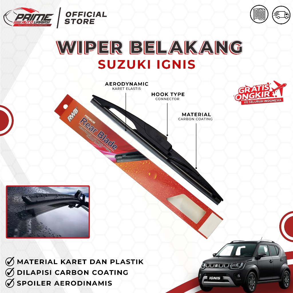 Jual WIPER BELAKANG RWB SUZUKI IGNIS 12" | Shopee Indonesia