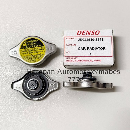 Jual Tutup Radiator Denso Atas Asli Tekanan 1.1 Bar (Cap Radiator ...