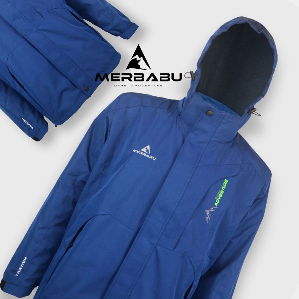 Jual Jaket TRAVISH MERBABU Jaket Gunung hiking Waterproof | Shopee ...
