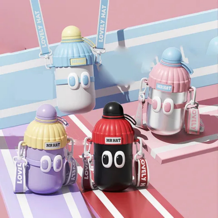 Jual Termos Botol Minum Stainless Steel Bear/MR HAT I Termos Minum ...