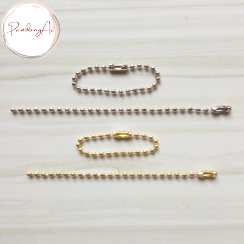 Jual (10pcs) Rantai Biji Lada / Rantai Kuku Merica /Tali Hangtag Baju ...