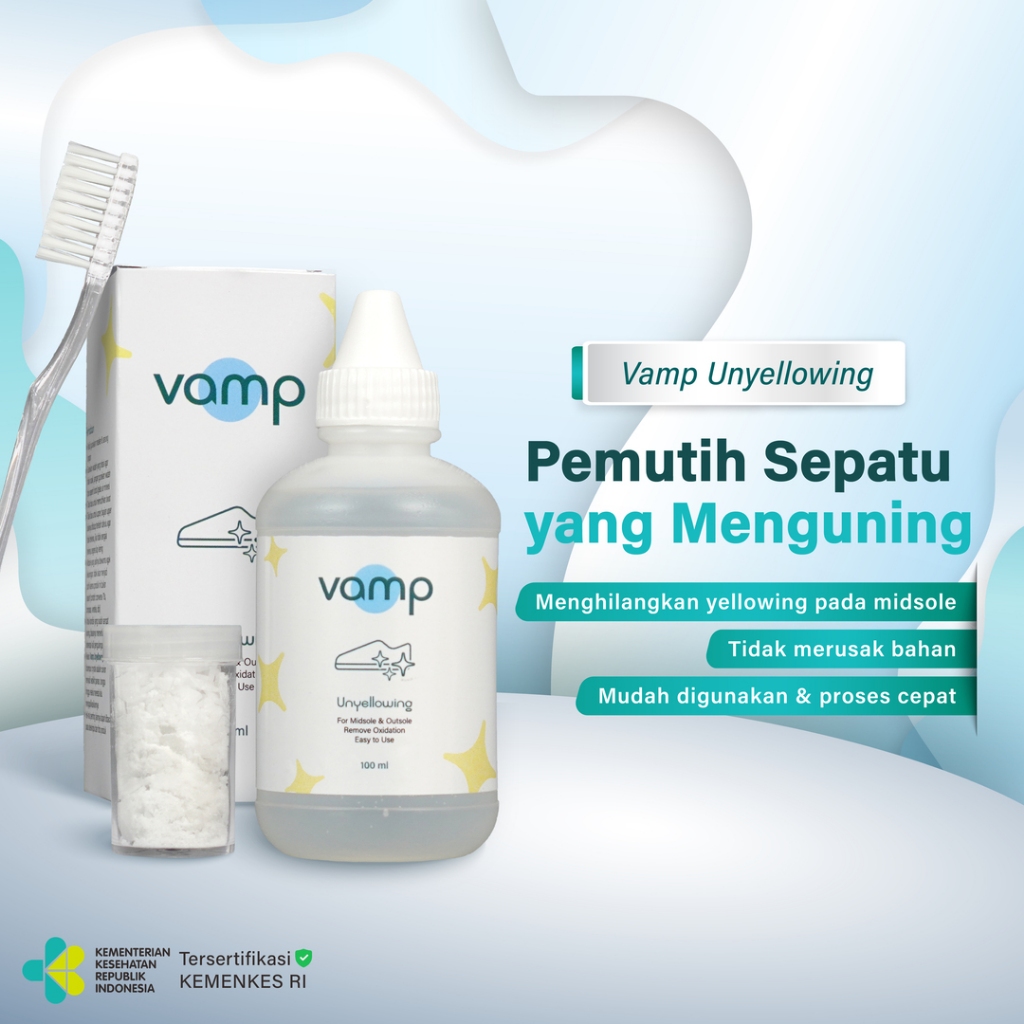 Jual Vamp Unyellowing | Pemutih Sepatu Yellowing Remover Pembersih ...