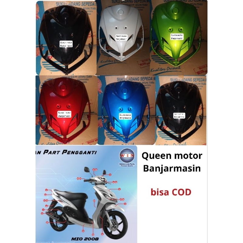 Jual Panel muka depan besar Mio U u smile sporty 2008 2009 2010 2011 ...