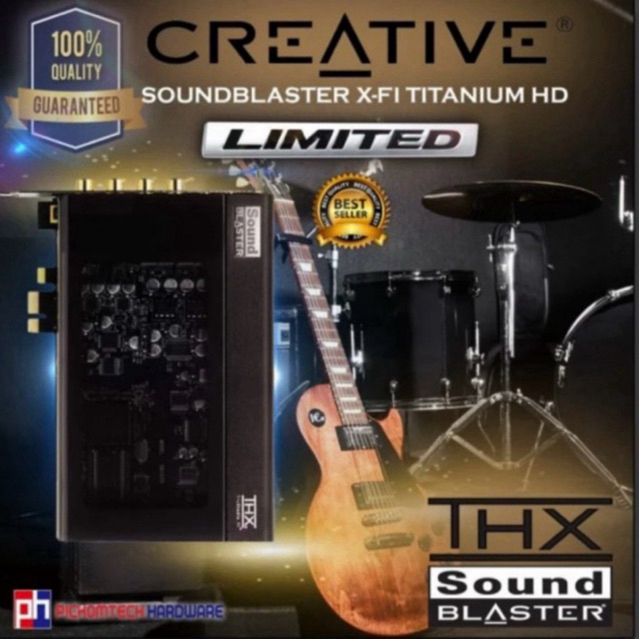 Jual CREATIVE SOUND BLASTER TITANIUM HD BEST SOUND CARD PREMIUM ...
