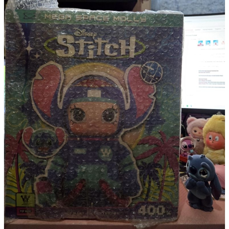 Jual POP MART MEGA SPACE MOLLY 400% Stitch Limited Edition Disney ...