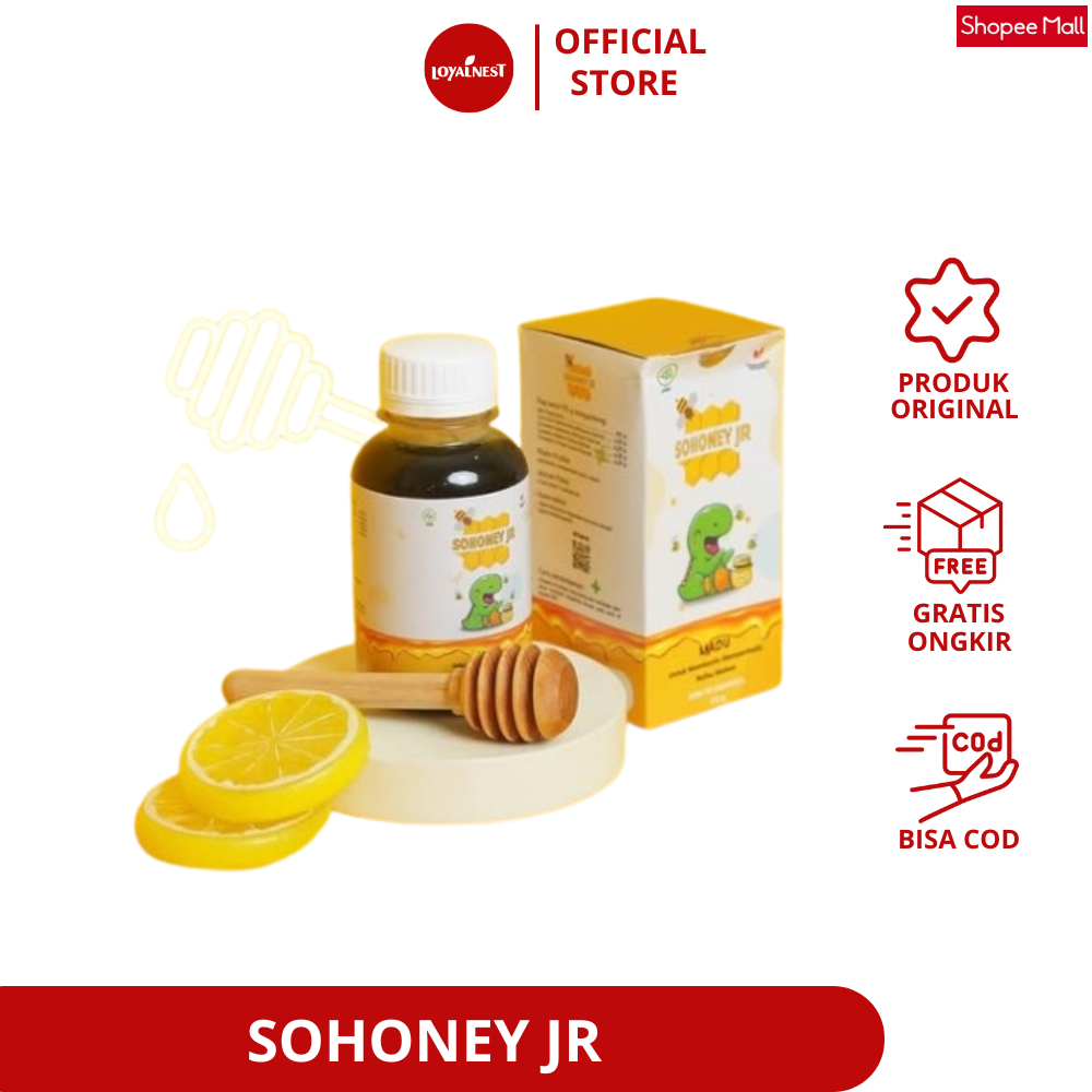Jual Sohoney Jr - Multivitamin Penambah Nafsu Makan Anak Madu | Shopee Indonesia