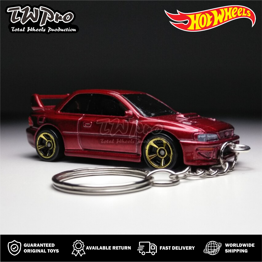 Jual GANTUNGAN KUNCI Hot Wheels 1998 Subaru Impreza - 22B STI-VERSION ...