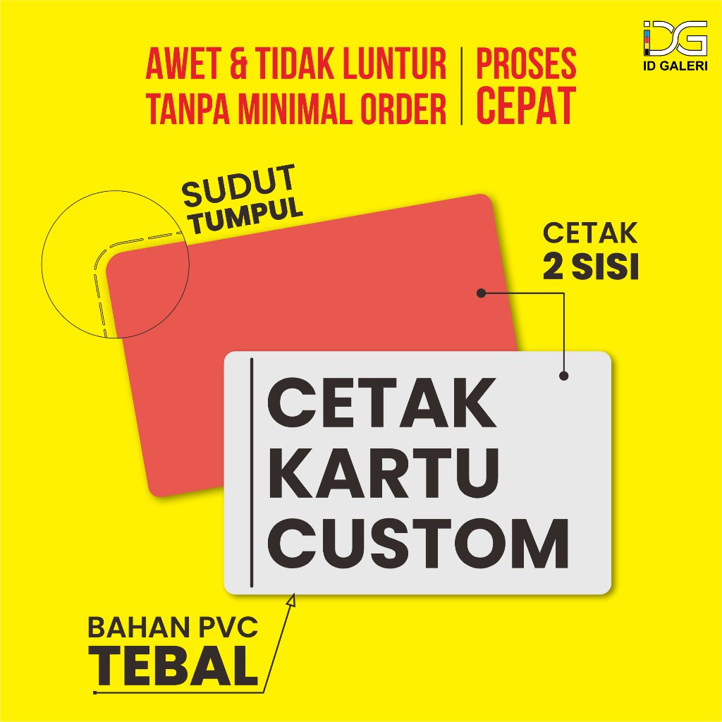 Jual ID Galeri | CETAK BAHAN PVC 2 SISI | CETAK PVC TEBAL | CETAK NAME ...