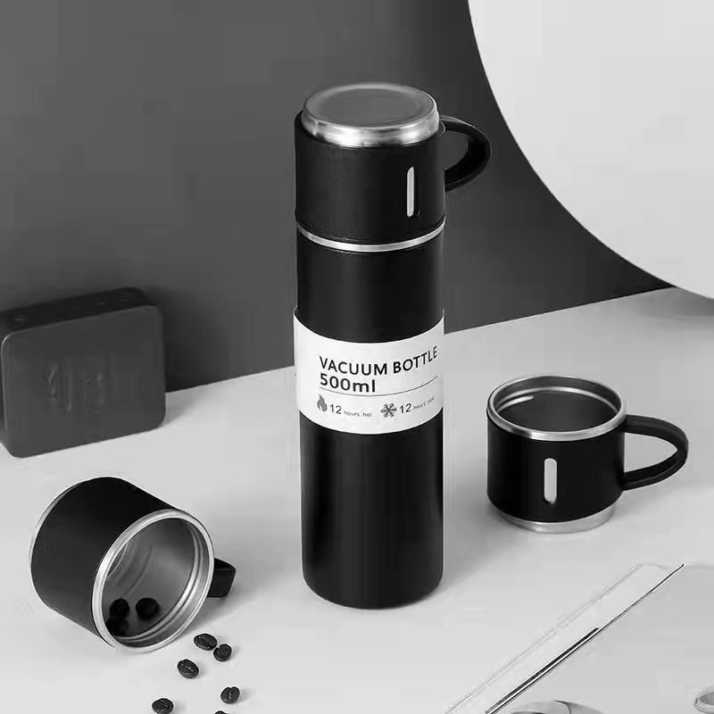 Jual GTI - Termos SULTAN VACUUM FLASK Set Cangkir Gelas 4in1 BOTOL ...