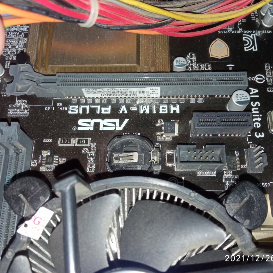 Jual MB Motherboard Mainboard H81 Asus H81M-V Plus socket 1150 | Shopee ...