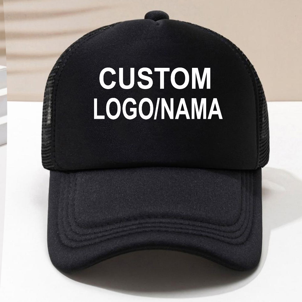 Jual Unfollow - Topi Trucker Custom Logo Atau Nama Unisex | Topi Pria ...