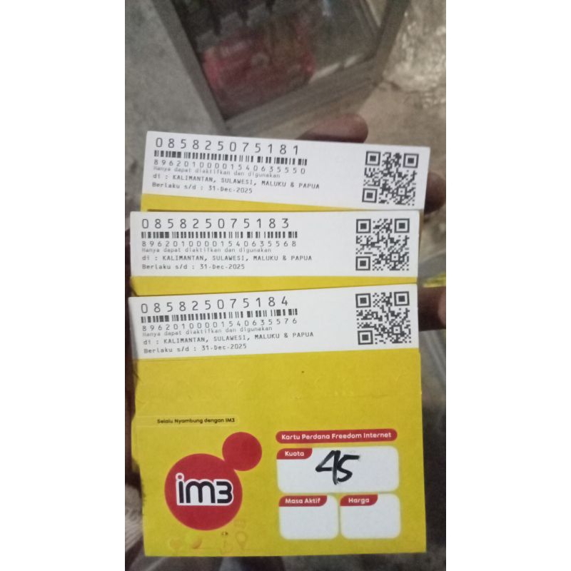 Jual Kartu Data Im3 45GB | Shopee Indonesia