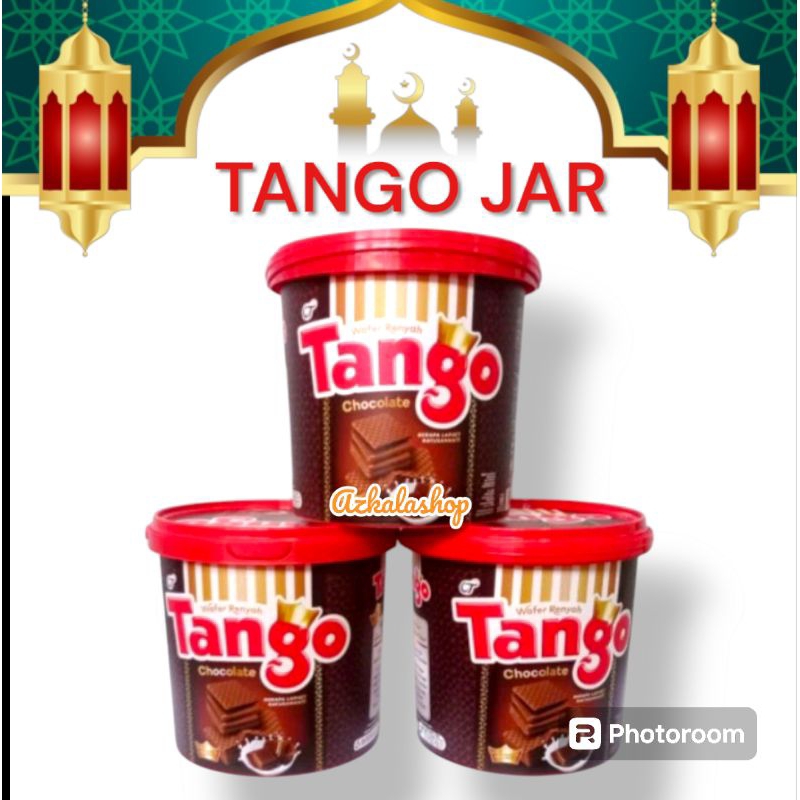Jual Tango Wafer Jar Kemasan 240 gram - Wafer coklat | Shopee Indonesia