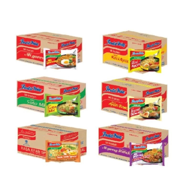 Jual DUS Indomie Goreng / Rebus | Sarimi | Mie Sakura | Mie Telur 3 ...