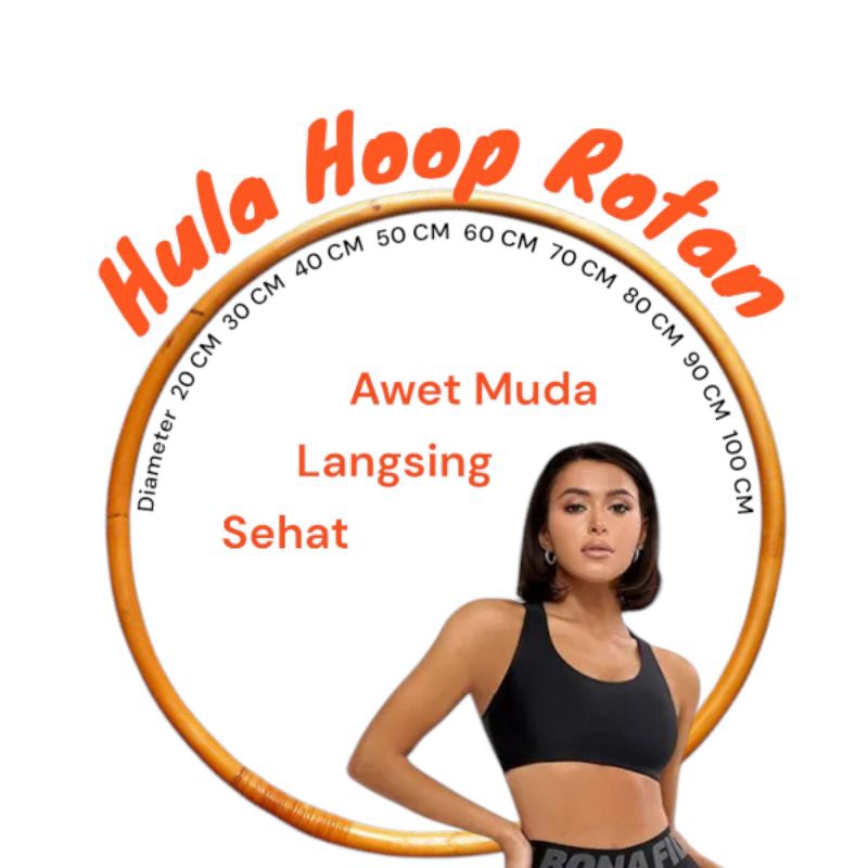 Jual Hula Hoop Rotan Halus Pernis Berbagai Ukuran Hulahoop Rotan Asli Dekorasi | Shopee Indonesia