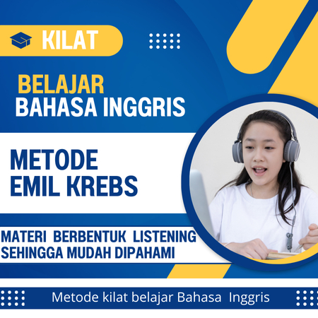 Jual (SA0042) Belajar Mudah Dan Cepat Bahasa Inggris Dengan Krebs Method (Metode Emil Krebs ...