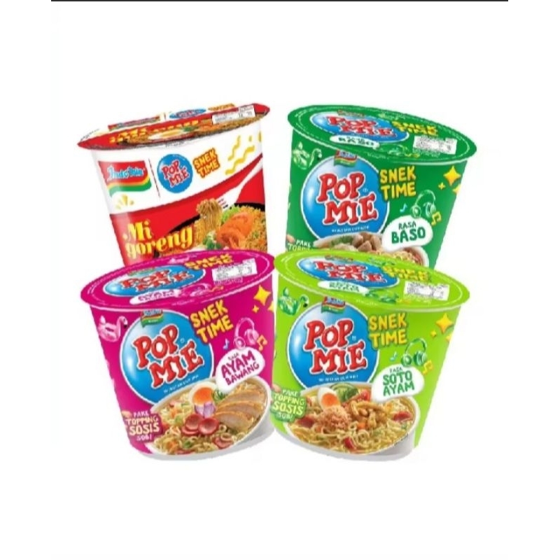 Jual Pop Mie & Sedaap MI Instan Cup kemasan baru | Shopee Indonesia